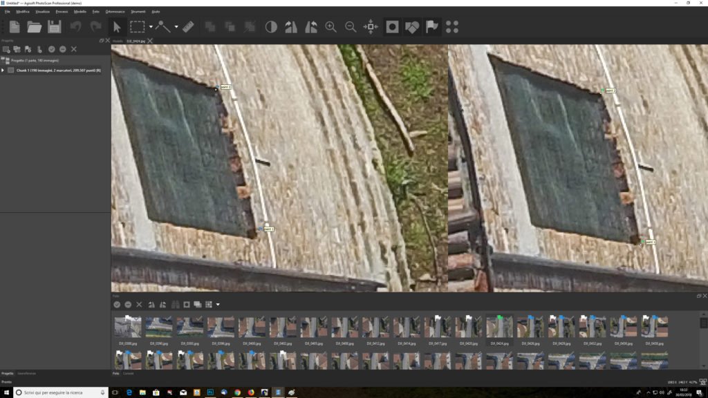 HOW TO: aerofotogrammetria con drone e Agisoft Photoscan. Elaborazione ...
